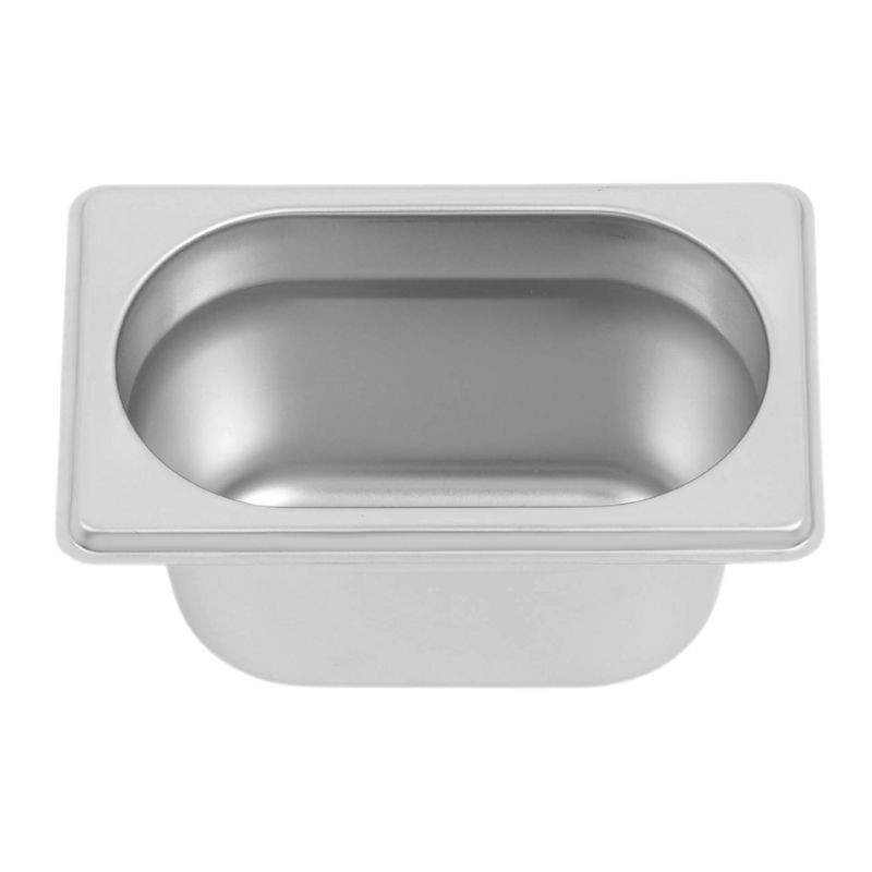 Bac Gastro GN 1/9 Inox - Profondeur 100 mm - 1 L - Dynasteel - Fourniresto