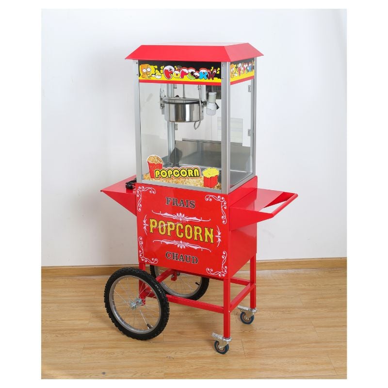 Machine à Pop-Corn Professionnelle Dynasteel - Savourez des pop-corns ...