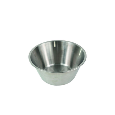 Bassine à Fond Plat en Inox 24 cm - Qualité et élégance professionnelle ...
