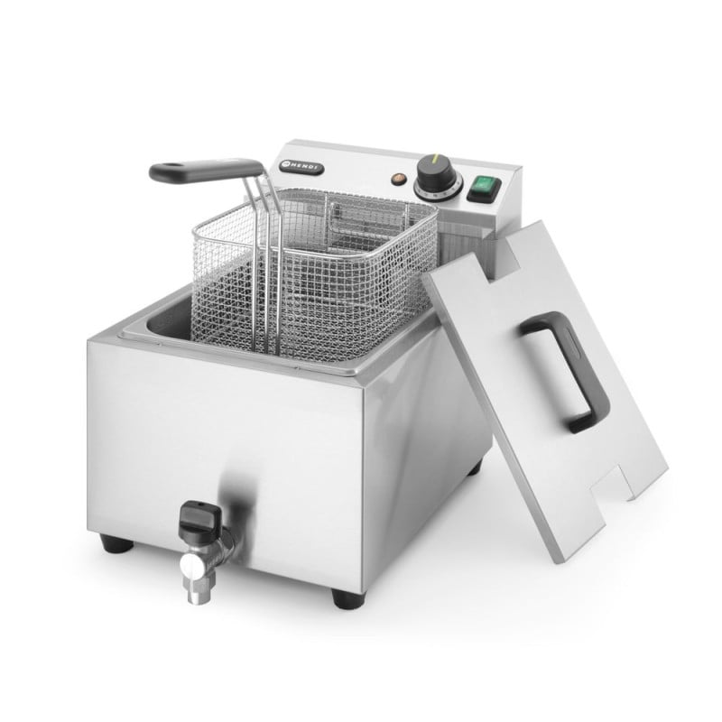 Friteuse Mastercook Profil Line avec Robinet de Vidange - 8 L - Fourniresto
