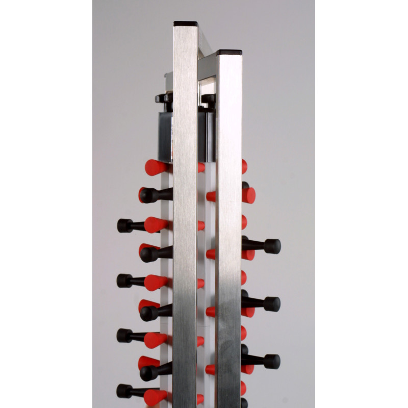 Chariot Porte-Assiettes Pliable - 60 Niveaux - CombiSteel - Fourniresto