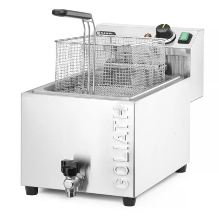 Friteuse avec Robinet de Vidange - 10 L - HENDI - Fourniresto
