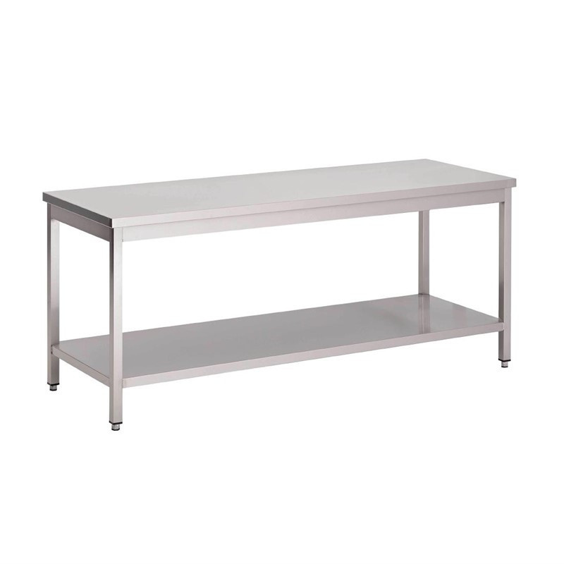 Table Inox Professionnel - Tables et plan de Travail Inox - Fourniresto
