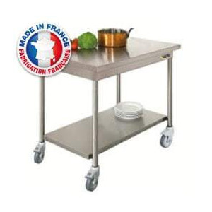 Table Inox Professionnel - Tables et plan de Travail Inox - Fourniresto