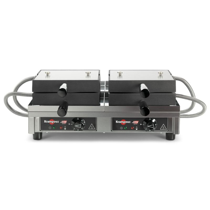 Gaufrier Professionnel Double à Ouverture 180 ° - Churros - Krampouz ...